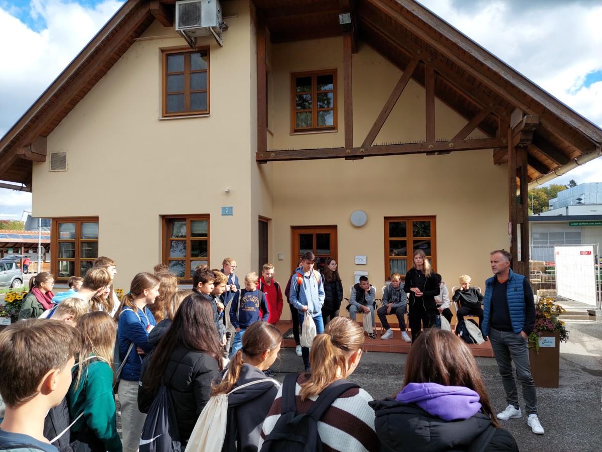 Besuch der Stadtwerke Hartberg der 4A und 4B – Gymnasium Hartberg