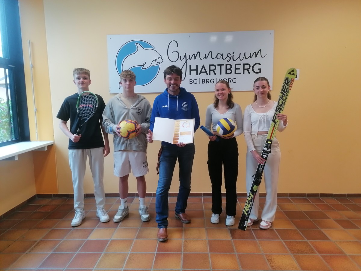 Sportgütesiegel in Gold – Gymnasium Hartberg