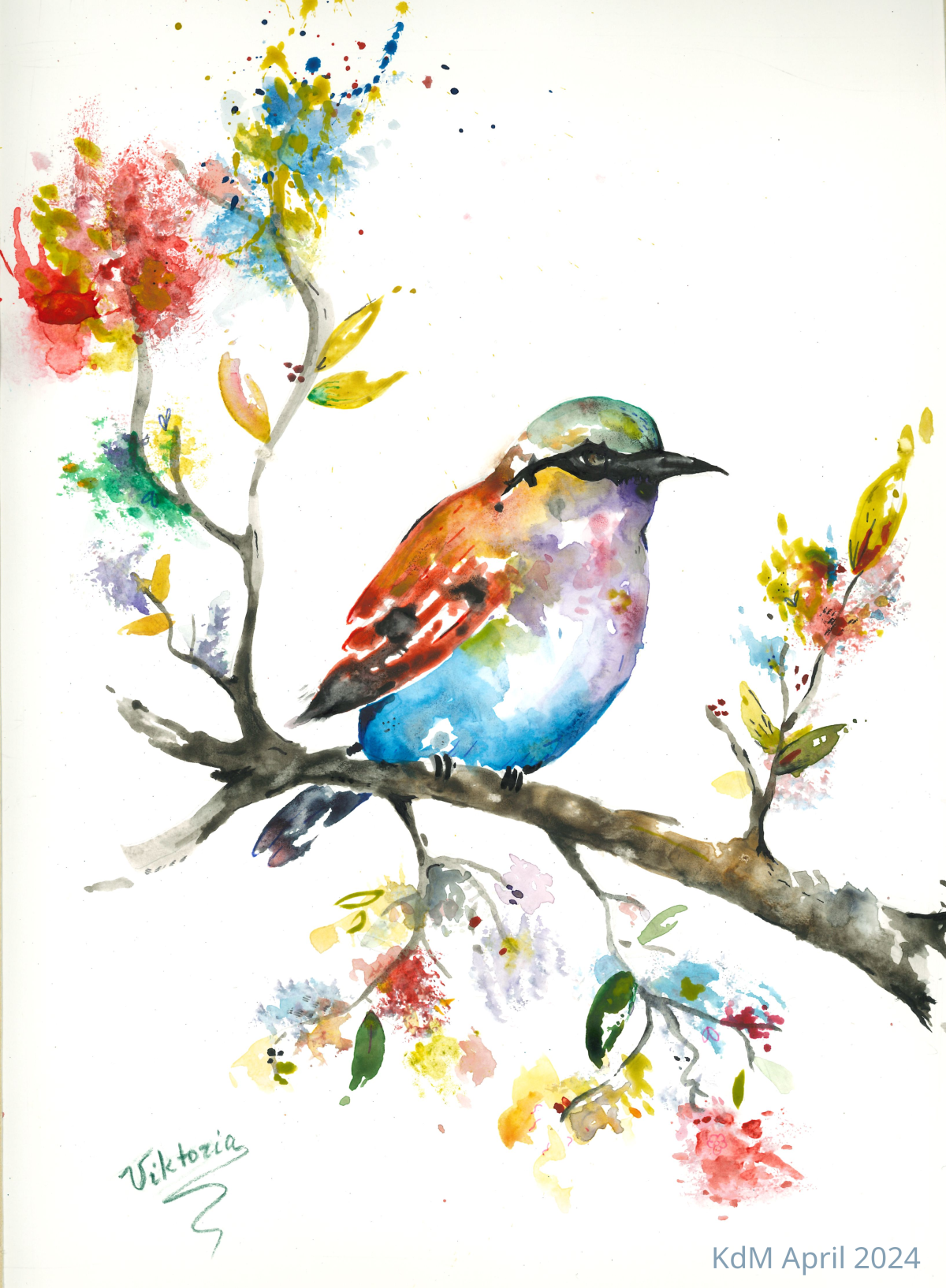 Kunstwerk des Monats April – Sei schillernd, bunt und frei wie ein ...